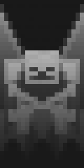 The Skeleton Vampire Minecraft Banner