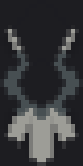 Grey Stag Minecraft Banner