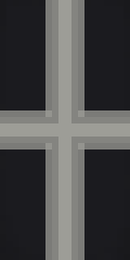 Metallic Cross Minecraft Banner