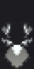 Noble Grey Stag Minecraft Banner