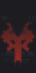 Dusty Demon Minecraft Banner