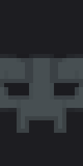 Wither Skeleton Minecraft Banner