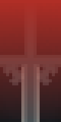 Red Haze Dagger Minecraft Banner
