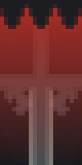 Red Lace Dagger Minecraft Banner