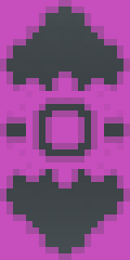 Demonic gray cat circle Minecraft Banner