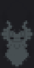 Gray bull Minecraft Banner