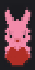 Pink Bunny Banner Minecraft Banner
