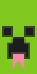 Creeper sussy Minecraft Banner