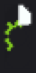 white tulip Minecraft Banner