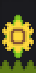 Yellow Flower Banner Minecraft Banner