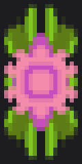 pink and magenta flower Minecraft Banner