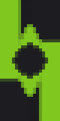 Armajedon lime Banner Minecraft Banner