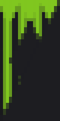 green liquid dripping Minecraft Banner
