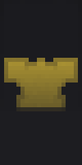 chestplate - small, gold Minecraft Banner