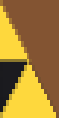 Second 1/2 Triforce Banner Minecraft Banner