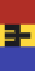 Romanian Empire Reversed Fake Minecraft Banner