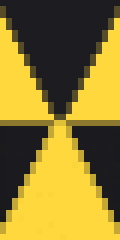 Radioactive Minecraft Banner