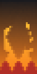 nether flame Minecraft Banner