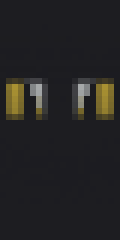 Yellow Eyes Minecraft Banner