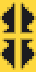 Yellow Minecraft Banner