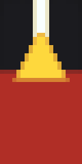 Gold beacon for piglins Minecraft Banner