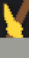 Gold Pickaxe Minecraft Banner
