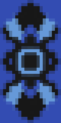Blue Altar Minecraft Banner