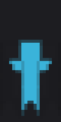 Blue ghost Minecraft Banner