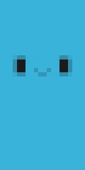 Cute smiling face Minecraft Banner
