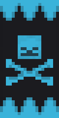 Skeleton banner Minecraft Banner