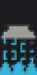 Rain Cloud Minecraft Banner