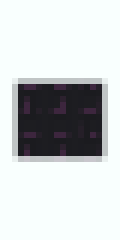 Obsidian Block Minecraft Banner
