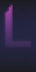 L MAGENTA Minecraft Banner
