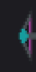 Cyberpunk Bow and Arrow Minecraft Banner