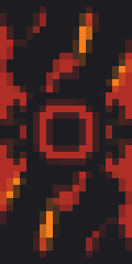 Fire Banner Minecraft Banner