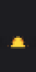 Cool gold axolotl Minecraft Banner