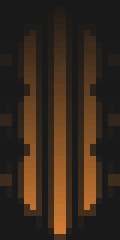 Orange Gradient Minecraft Banner