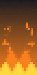 Fire/Flame Minecraft Banner