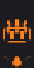Copper Crown Minecraft Banner