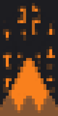Campfire Minecraft Banner