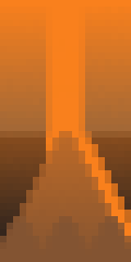 Volcano Minecraft Banner