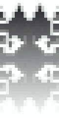 White Black banner design Minecraft Banner