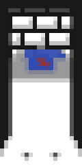 R2D2 with stars Minecraft Banner