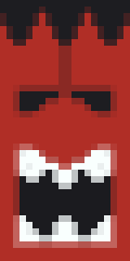 Demon Face Improved Minecraft Banner