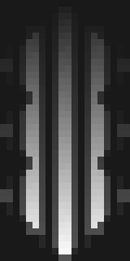 White Gradient Minecraft Banner