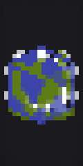 Globe Minecraft Banner
