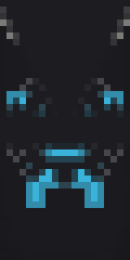 Blue eyed panther Minecraft Banner