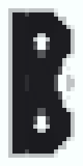 letter R Minecraft Banner