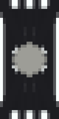 The Black white eye Minecraft Banner