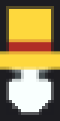 Straw Hat Jolly Roger Minecraft Banner